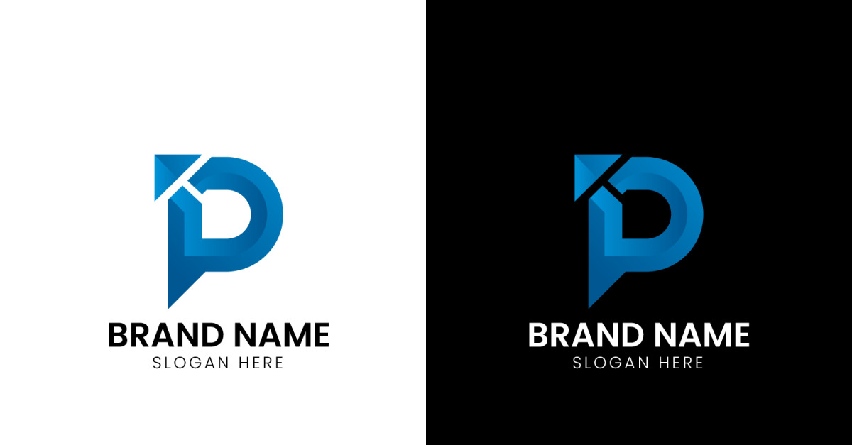 Letter P arrow financial logo-730 #492925 - TemplateMonster