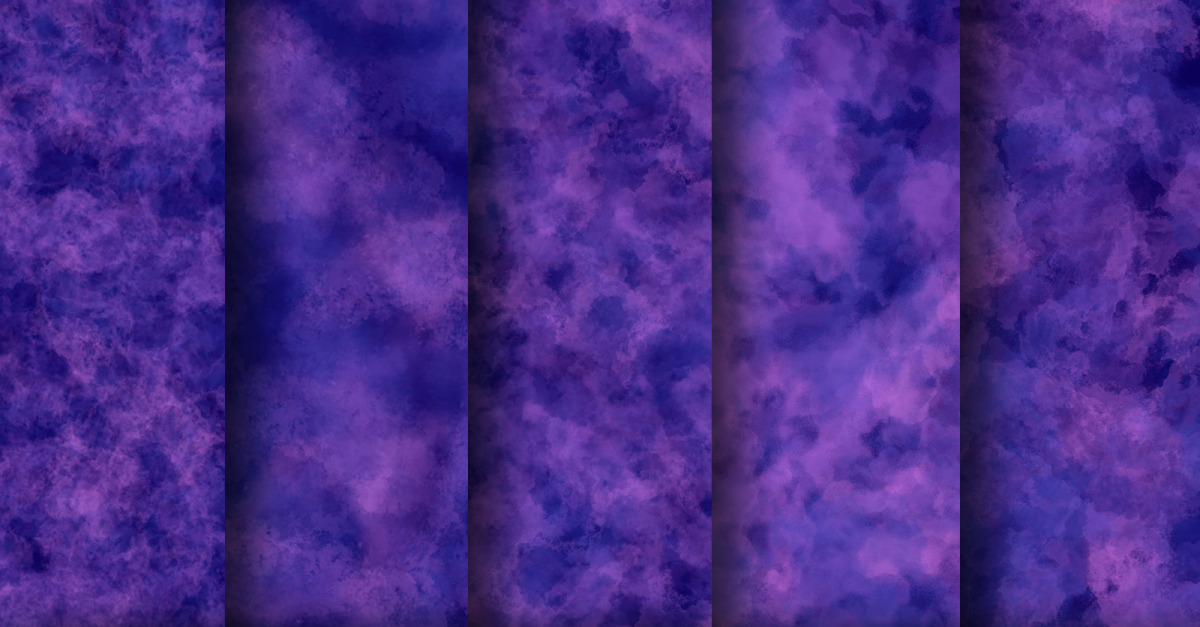 Passionate Purple Watercolor Backgrounds - TemplateMonster