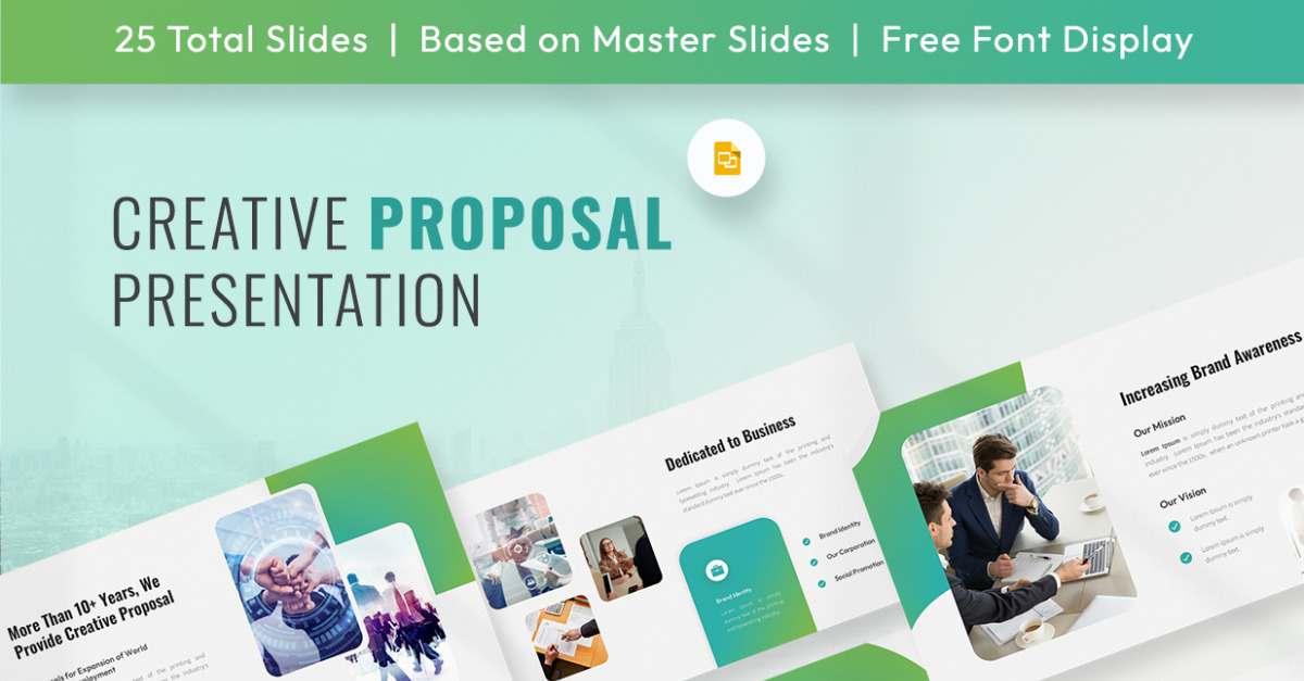 Provance- Creative Proposal Google Slides Presentation