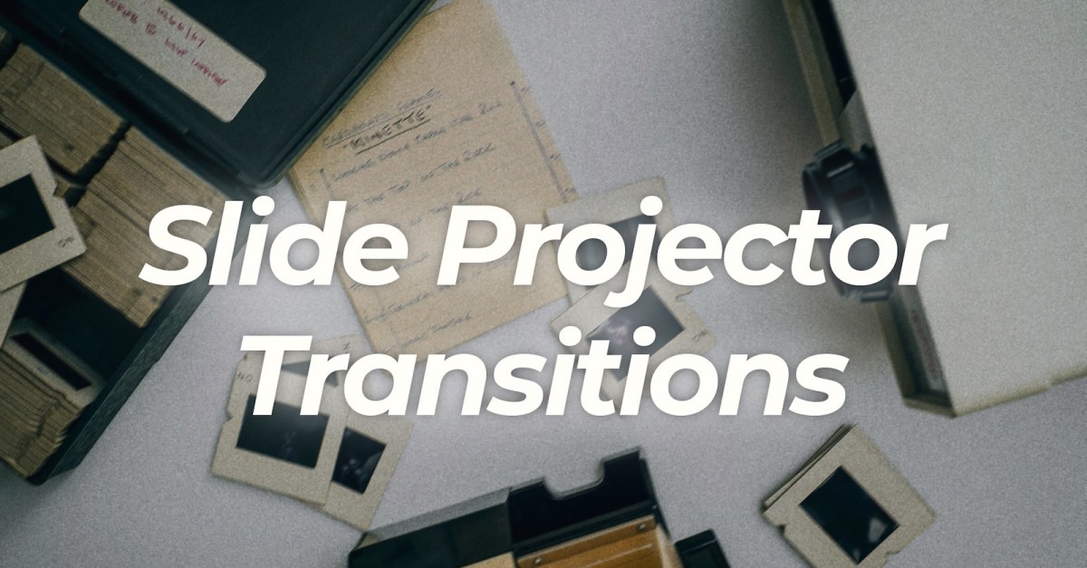 Slide Projector Transitions | After Effects - TemplateMonster