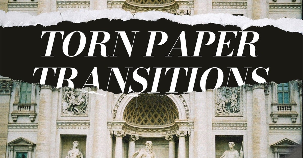Torn Paper Transitions Pack #493334 - TemplateMonster