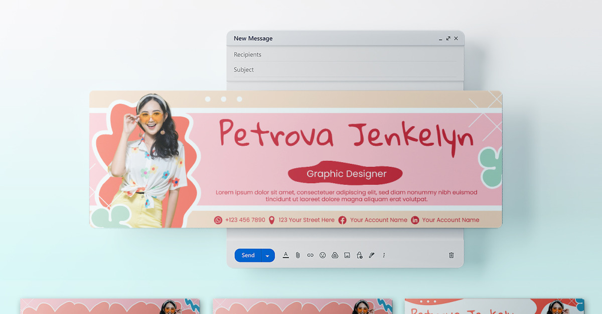 Colorful Email Header Template 918 #493685 - TemplateMonster