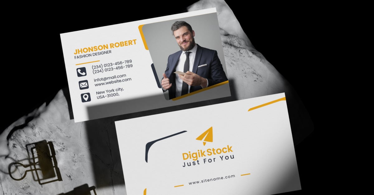 Stylish and expertly designed business card template
