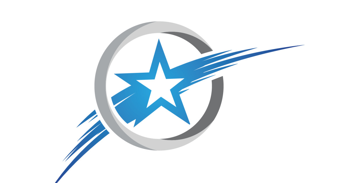 Blast Star icon Template vector illustration logo design v.2