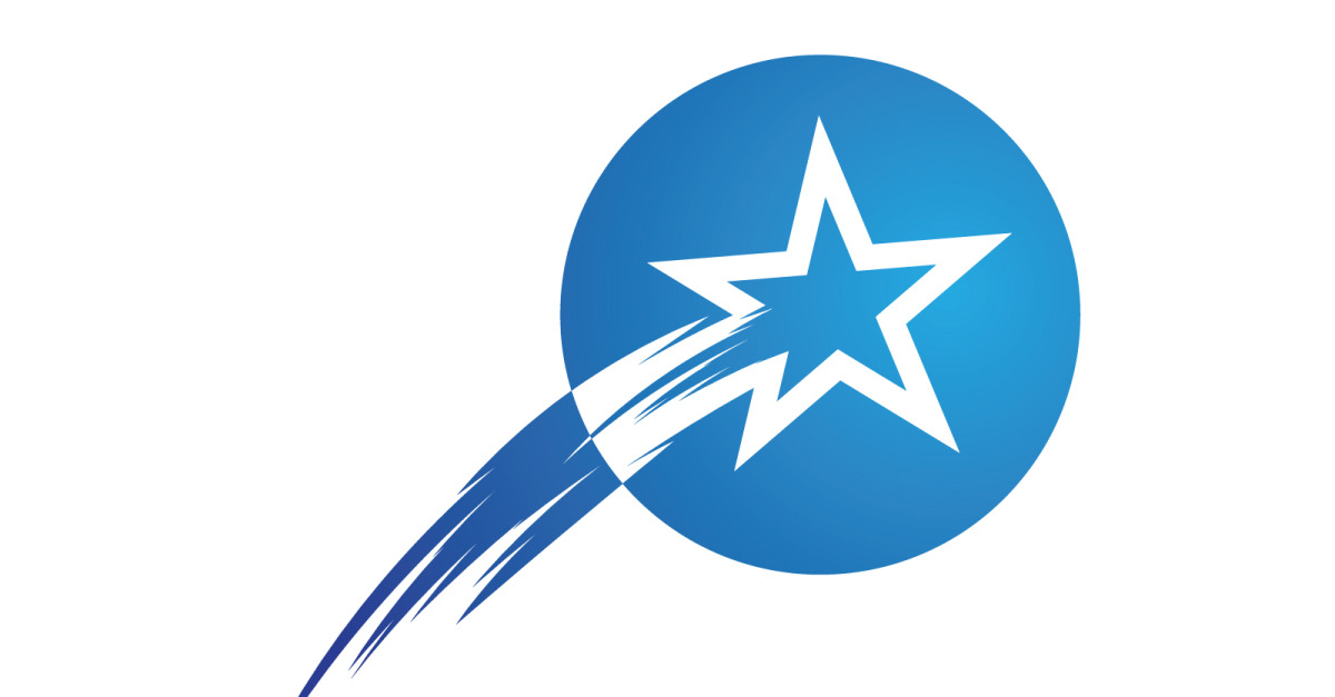 Blast Star icon Template vector illustration logo design v.4