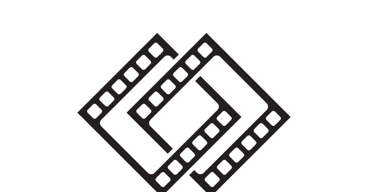 Movie film cinema icon vector Logo design illustration v.8