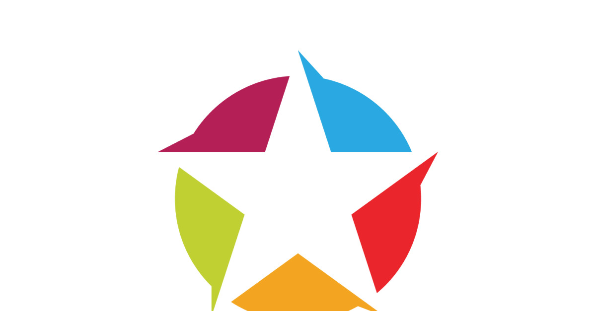 Blast Star icon Template vector illustration logo design v.37