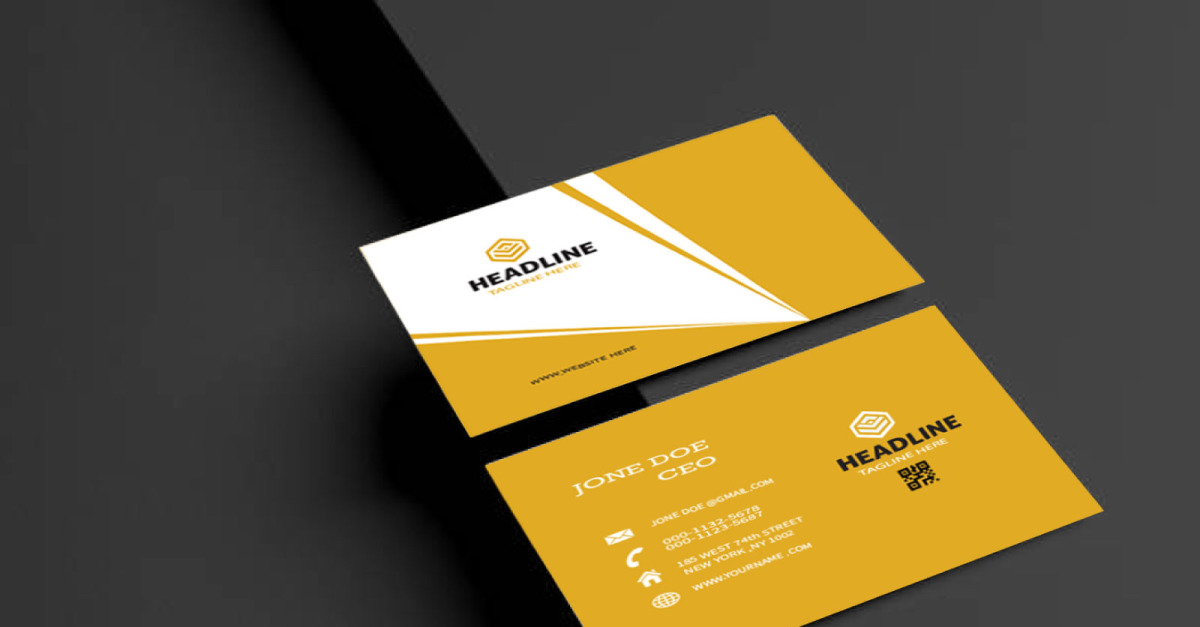 Professional Business Card Template - TemplateMonster