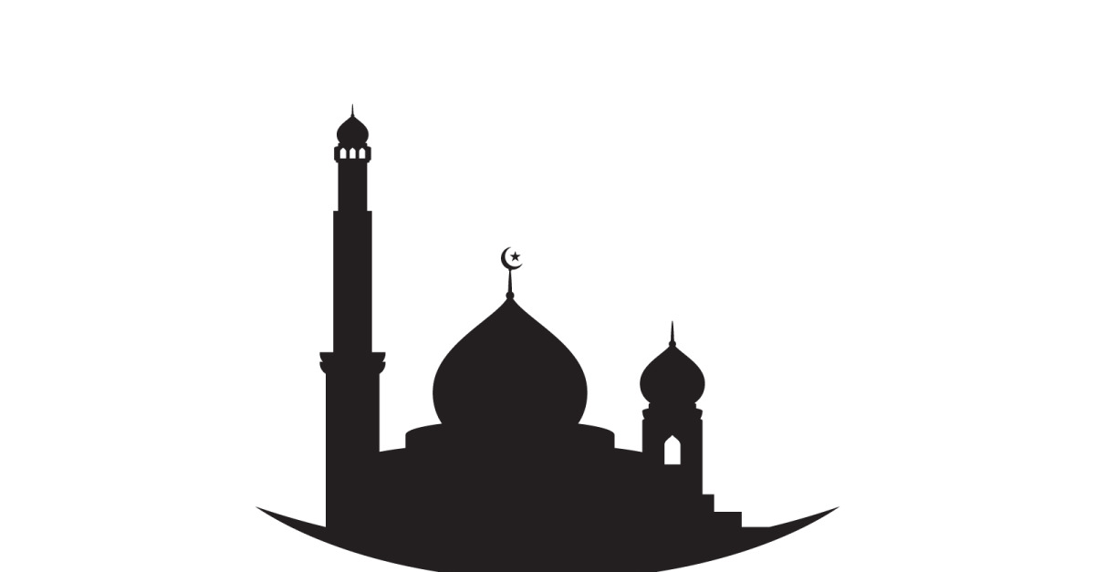 Islamic Building Mosque Logo Illustration design template v.27