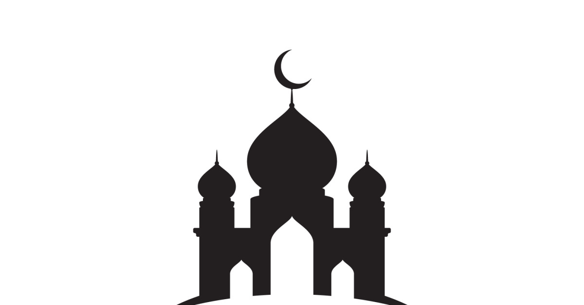 Islamic Building Mosque Logo Illustration design template v.30