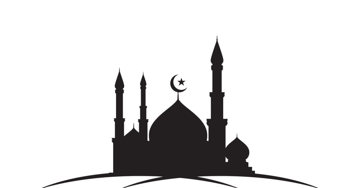 Islamic Building Mosque Logo Illustration design template v.32