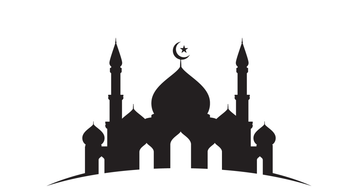 Islamic Building Mosque Logo Illustration design template v.33