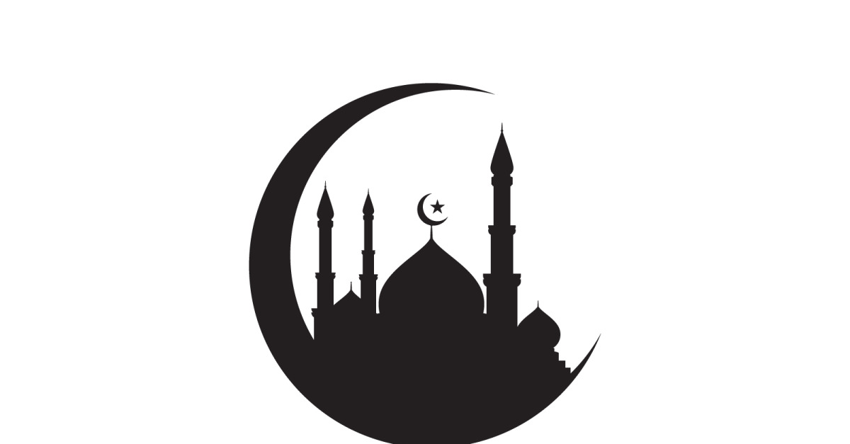 Islamic Building Mosque Logo Illustration design template v.40
