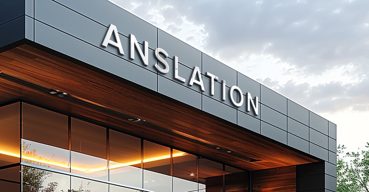 A building facade sign 3d logo mockup design psd
