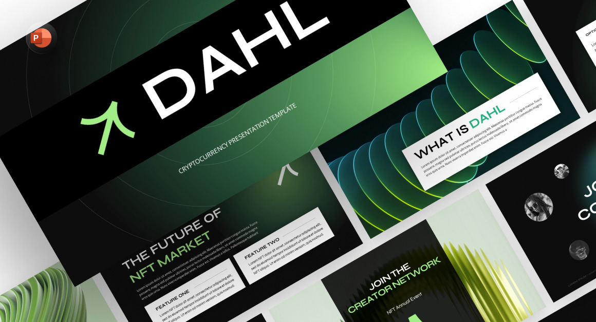 Kripto Para Birimi PowerPoint Şablonu - TemplateMonster