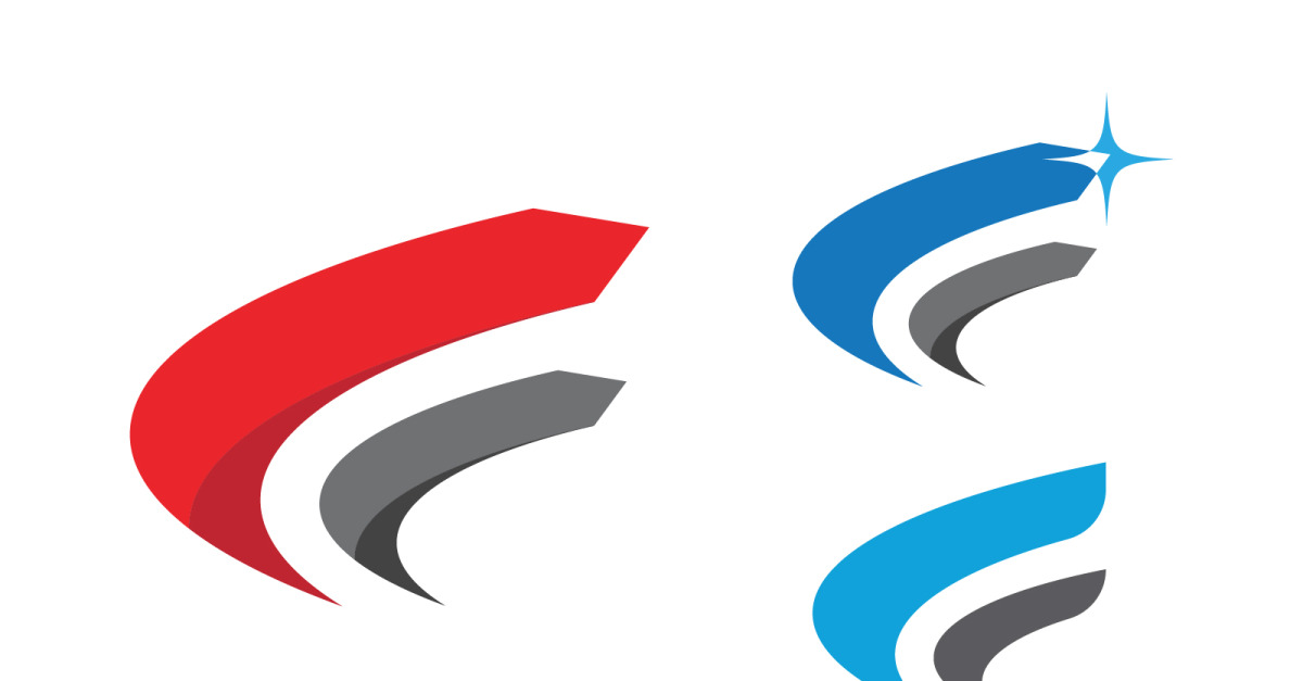 Rapid faster icon logo vector design illustration template v.1