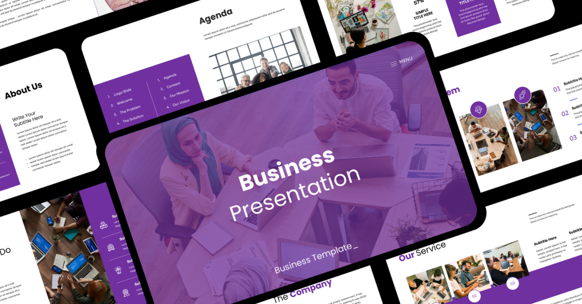 Business - Presentation Powerpoint Template