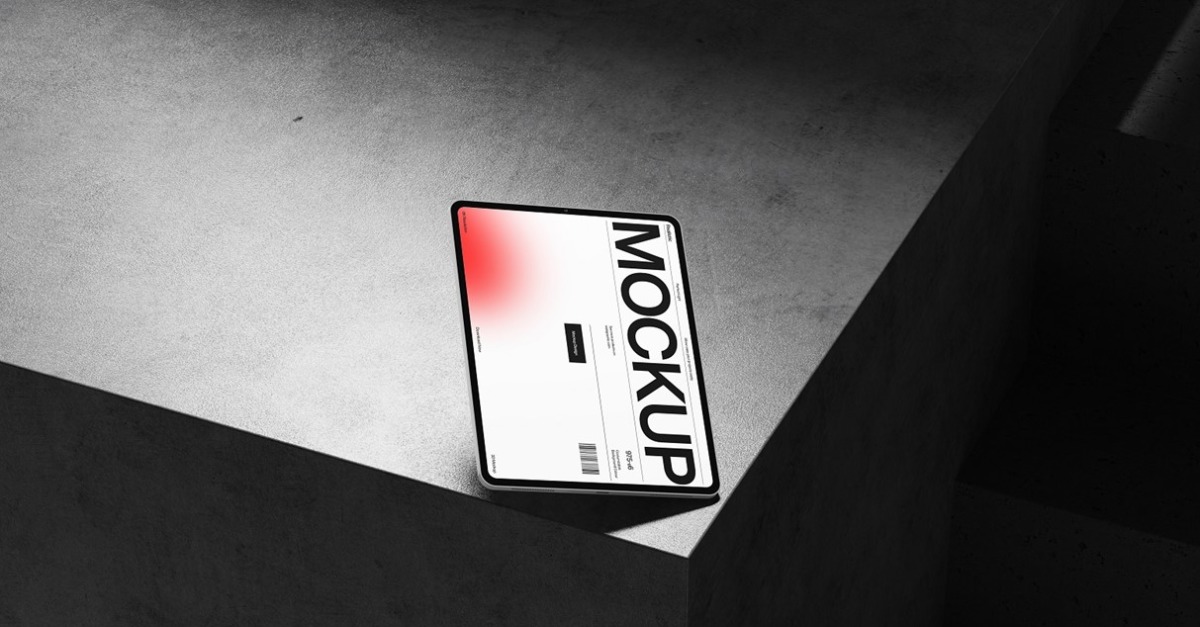 Minimal Tablet Mockup for Branding #500233 - TemplateMonster