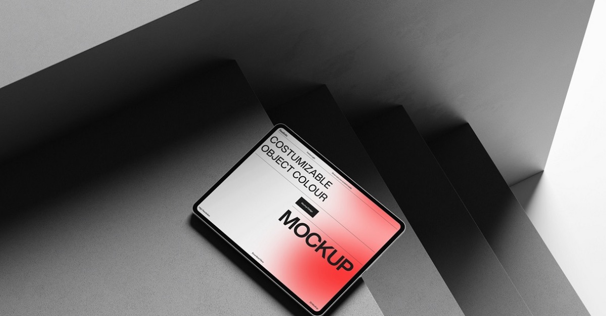 Minimal Tablet Mockup PSD Template #500256 - TemplateMonster