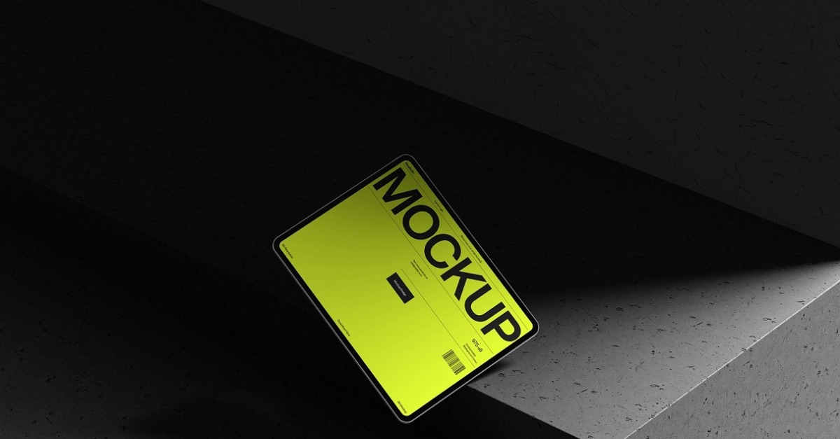 Modern Floating Tablet Mockup #500243 - TemplateMonster