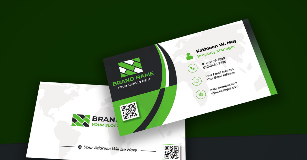 Plantilla de tarjeta de presentación multiusos - Tarjeta electrónica ...