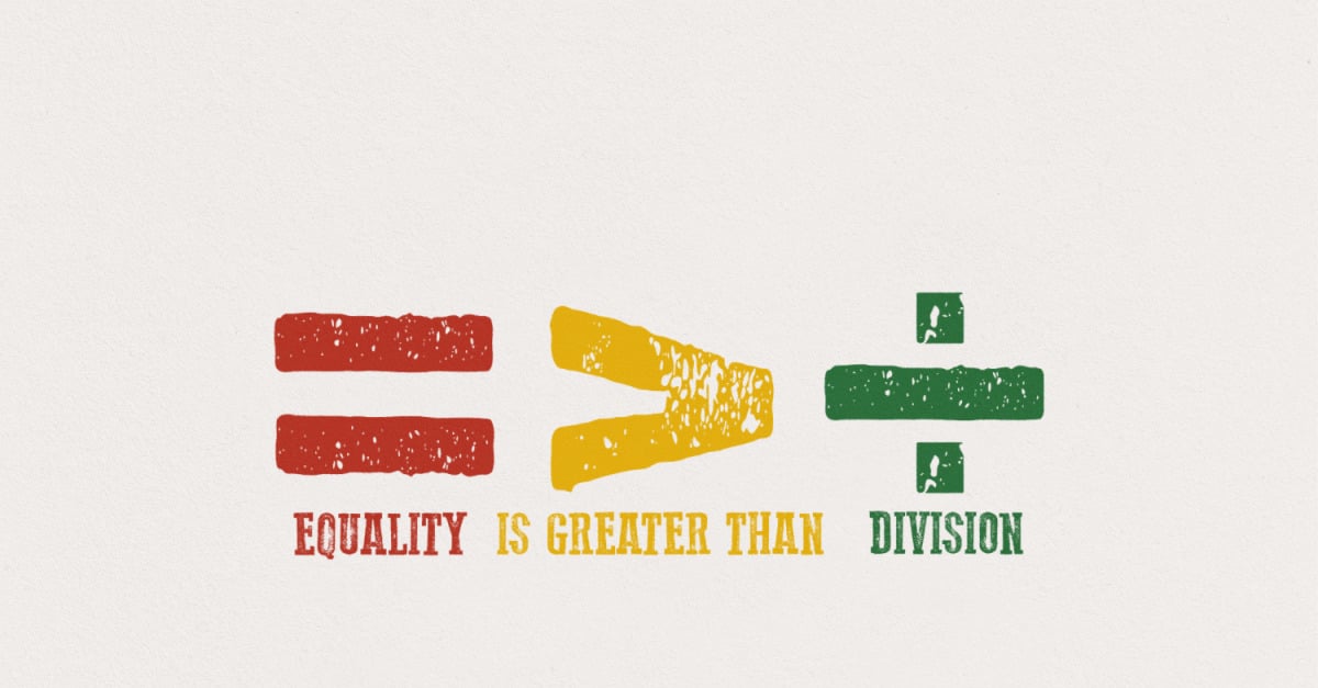 Equality is Greater Than Division, Black History png PNG, Juneteenth ...