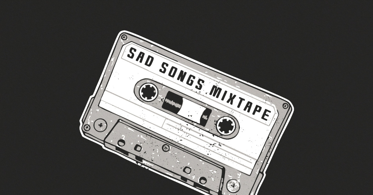 Sad Songs PNG, 90s Cassette Sticker, Nineties Cute Design, Sublimation ...
