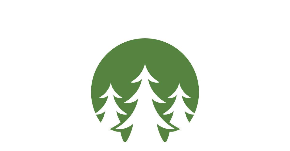 Icône de cèdre Logo illustration vectorielle design v.4