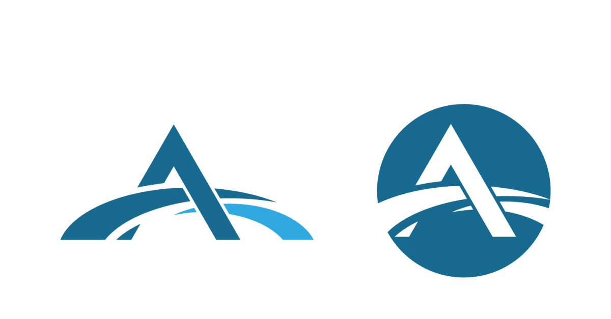 Bridge concept illustration Logo design template v.2