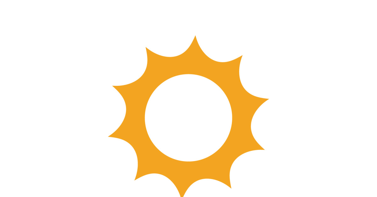 Sun Energy concept Vector illustration Icon Logo Template v.1