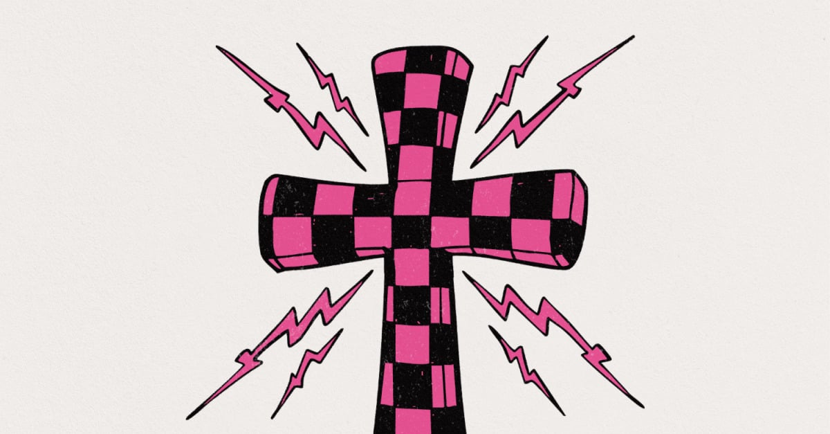 Checkered Cross Png, Cross Sublimation Design, Faith Png, Christian Art ...