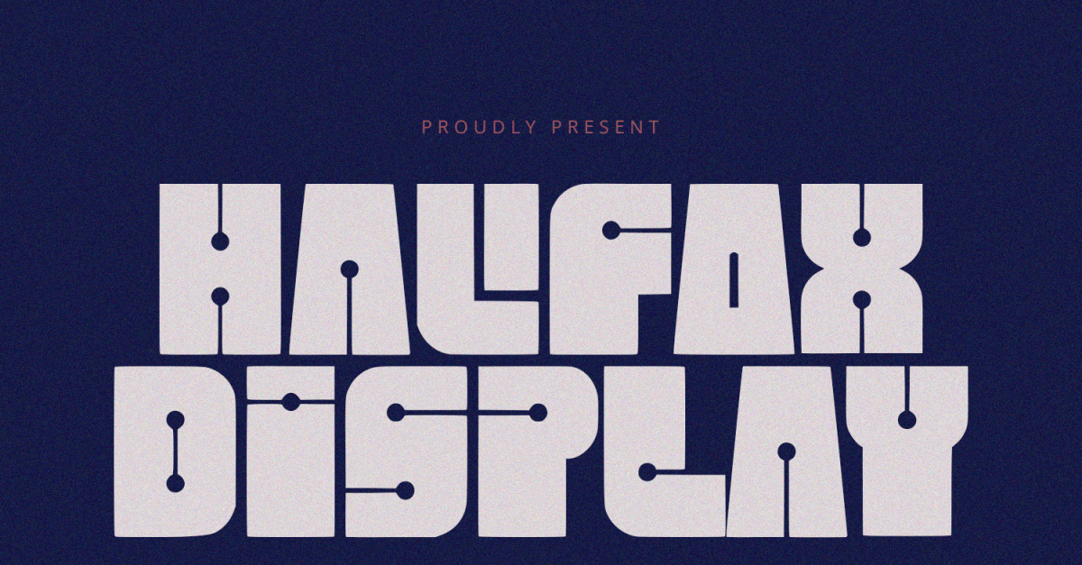Halifax - Bold Display Font #504190 - TemplateMonster