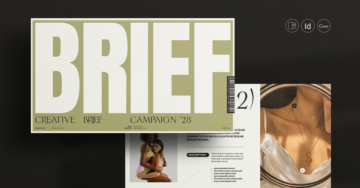 ENORME | Modello di campagna di briefing creativo