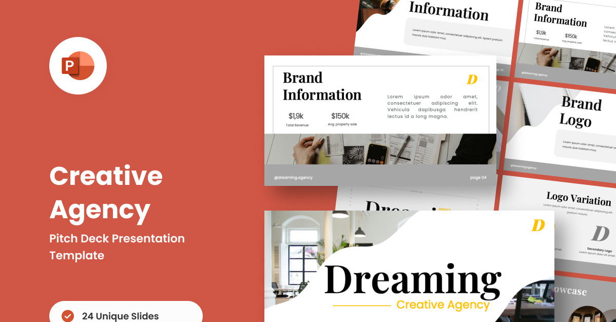 Creative Agency Pitch Deck – Vibrant and Engaging PowerPoint