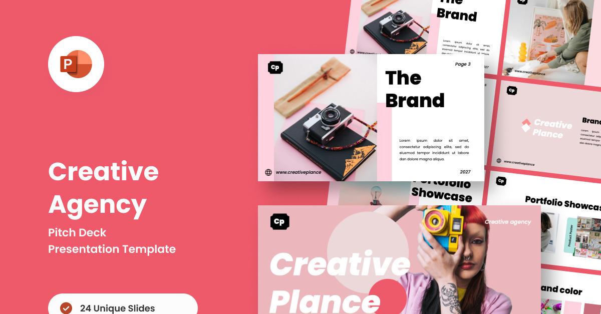 Pitch Deck dell'agenzia creativa: PowerPoint elegante e di impatto