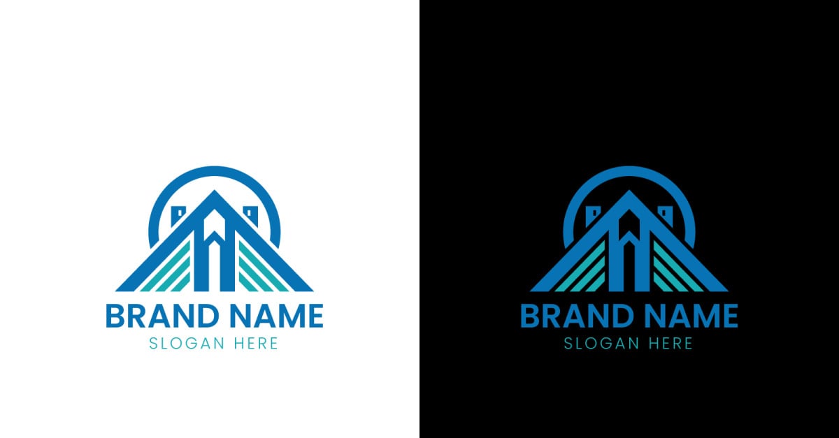 Bridge real estate logo-867 #505095 - TemplateMonster