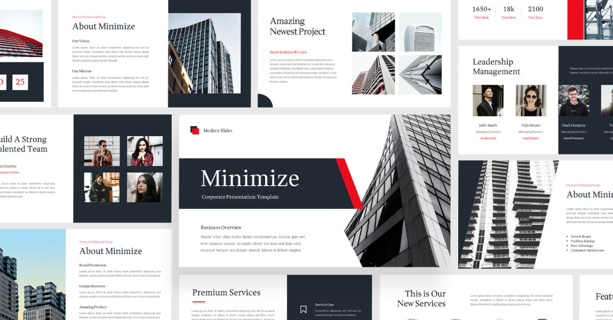 Minimize - Corporate PowerPoint Presentation