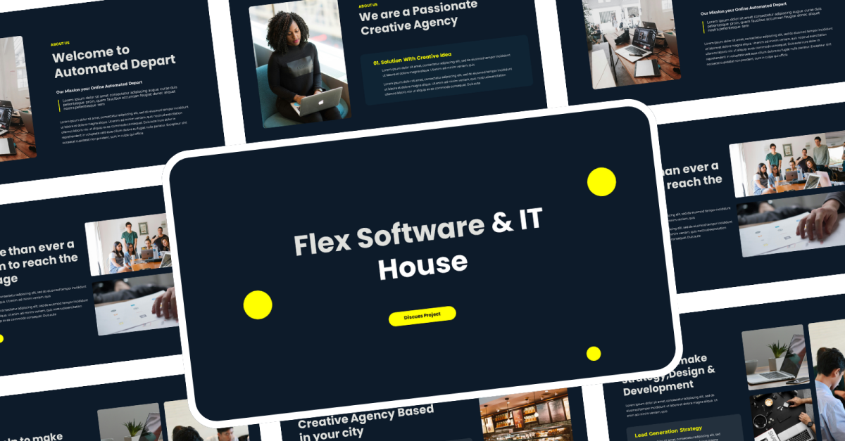 Présentation Flex-Ai & Technologie - TemplateMonster