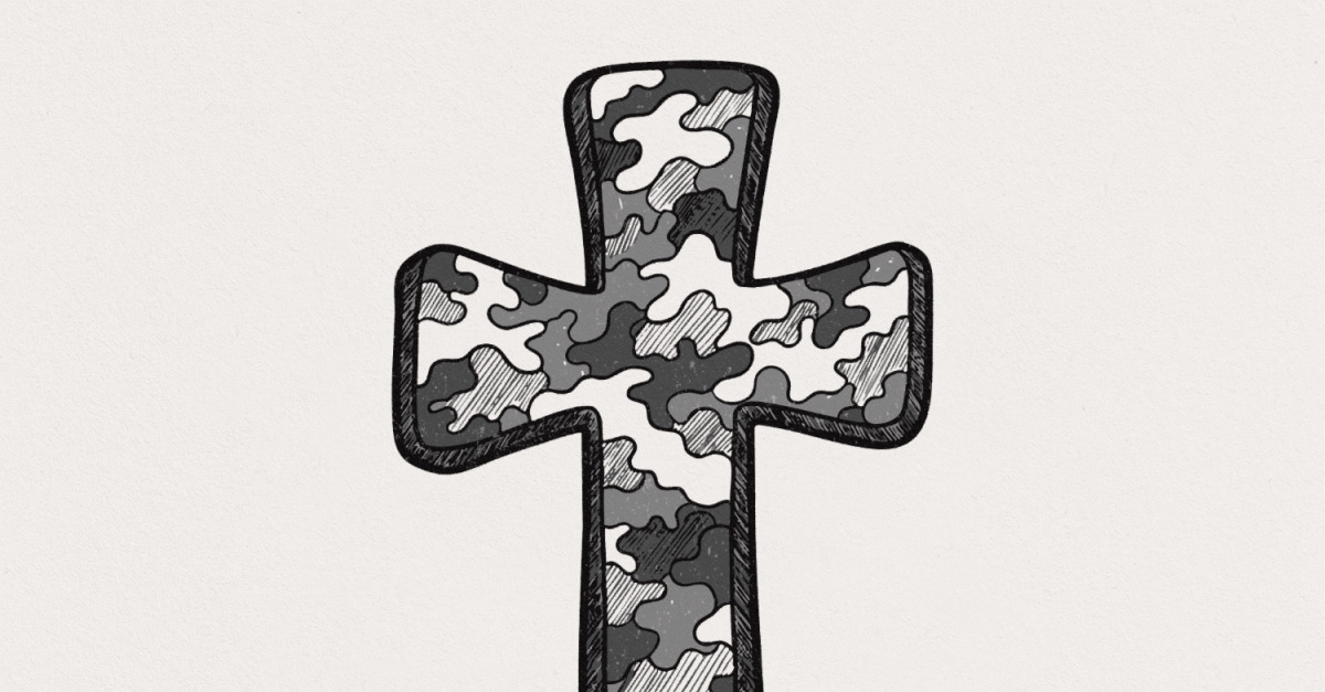 Retro Camo Cross PNG, Pocket Cross, Tan Camo Scripture, I Can Do All Things, Easter Cross PNG,