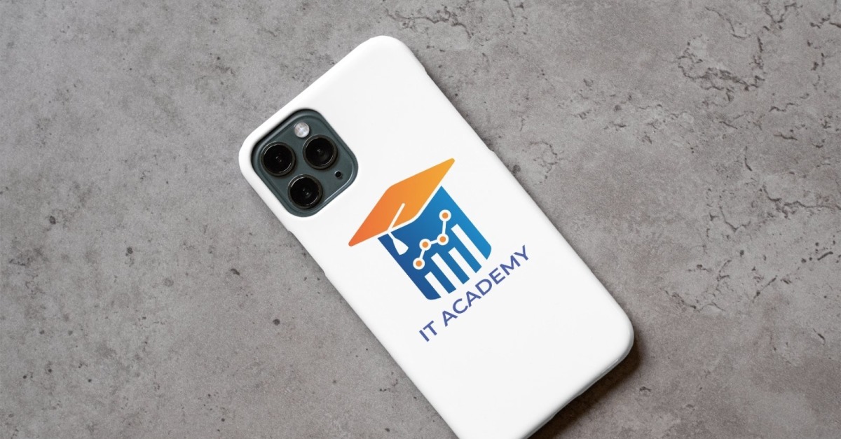 Modèle de conception de logo de l'Académie informatique