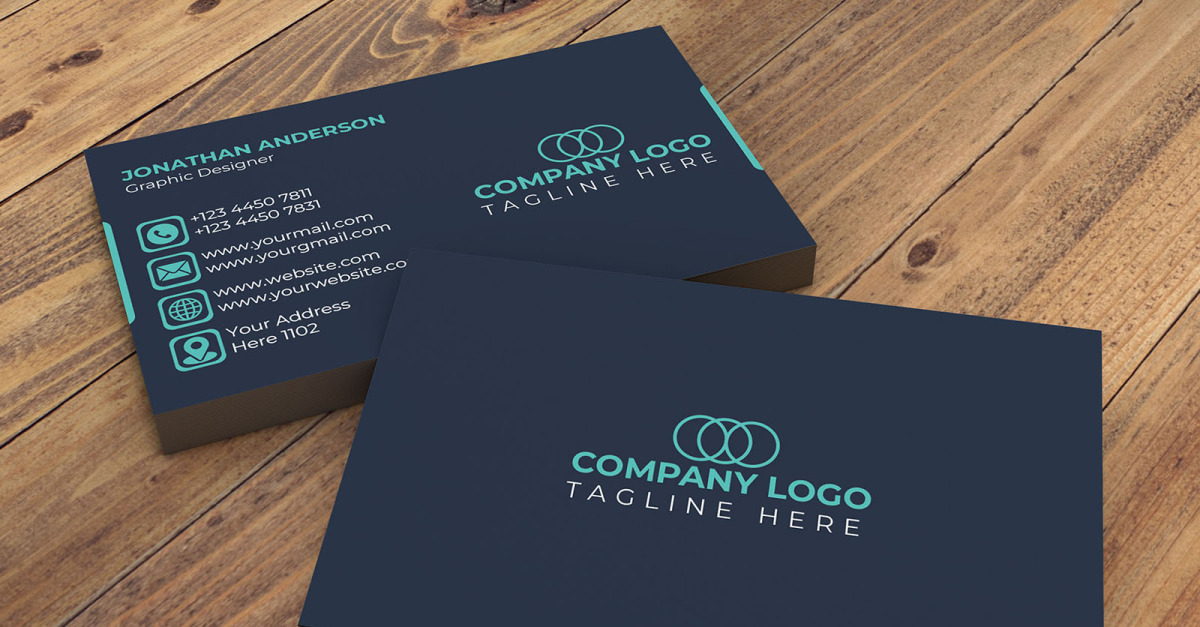 Visiting Card - Minimalist Business Card Design