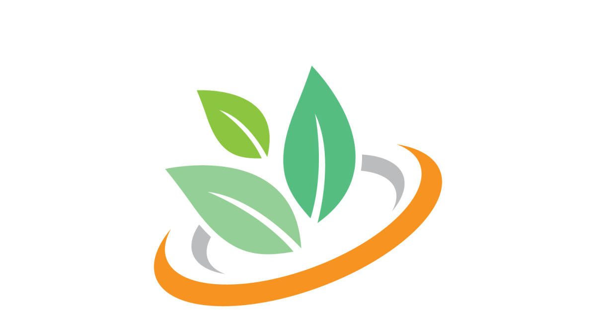 Healthy life tree leaf concept logo design template v.79