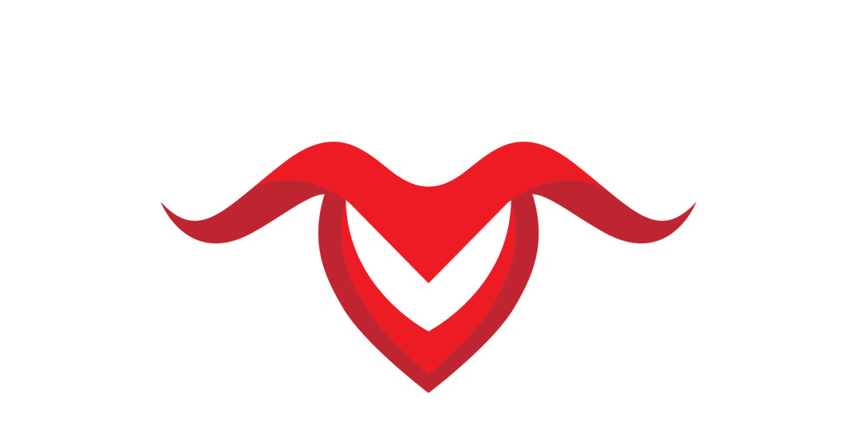 Taurus Horn Logo vector icon illustration design template v.20