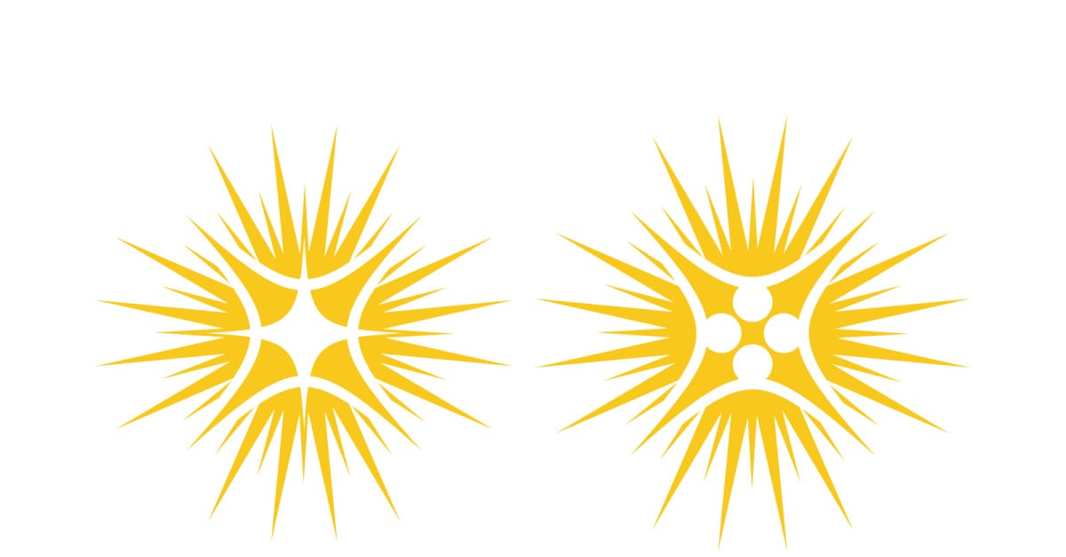 Sun Light Ray Logo Vector illustration Icon Template v.17