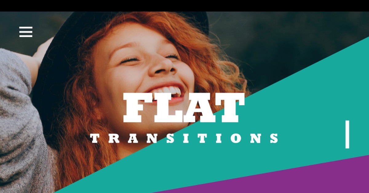 Flat Transitions - After Effects Template - TemplateMonster