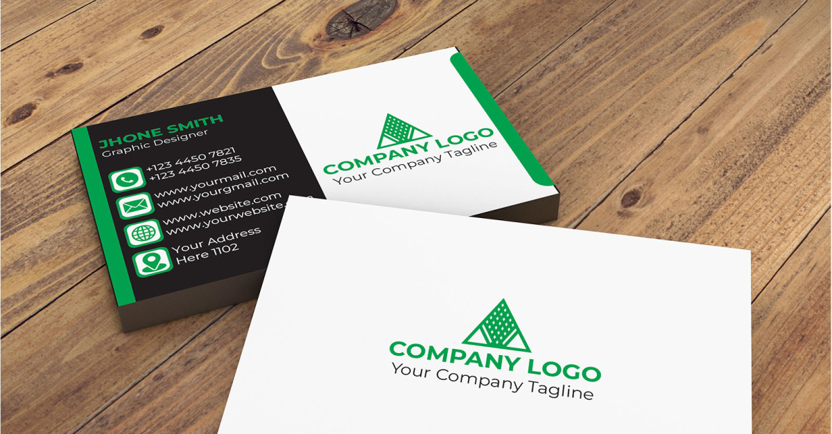 Multipurpose Business Card Template Design - TemplateMonster
