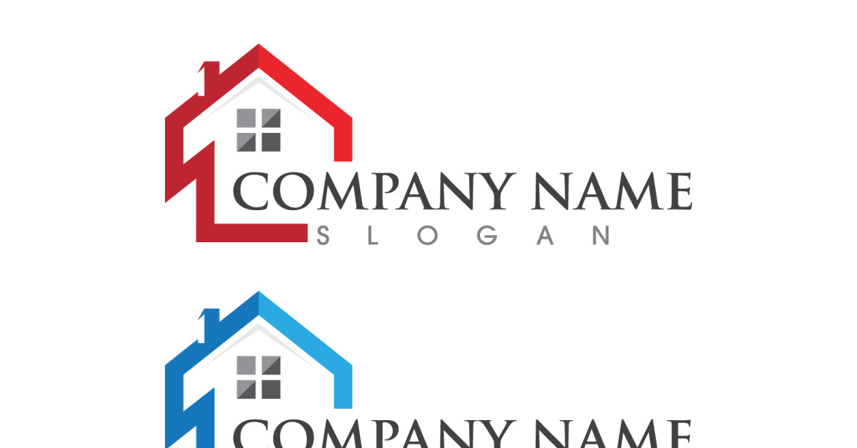 Ilustración del logotipo del icono del concepto de propiedad industrial ...