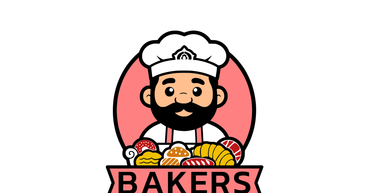 Vintage Baker Logo Design Template #512061 - TemplateMonster