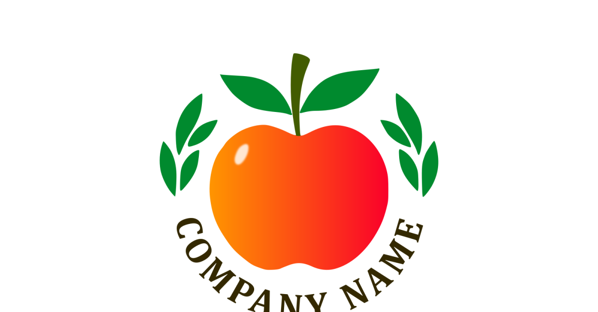 Conception créative du logo Apple #513443 - TemplateMonster