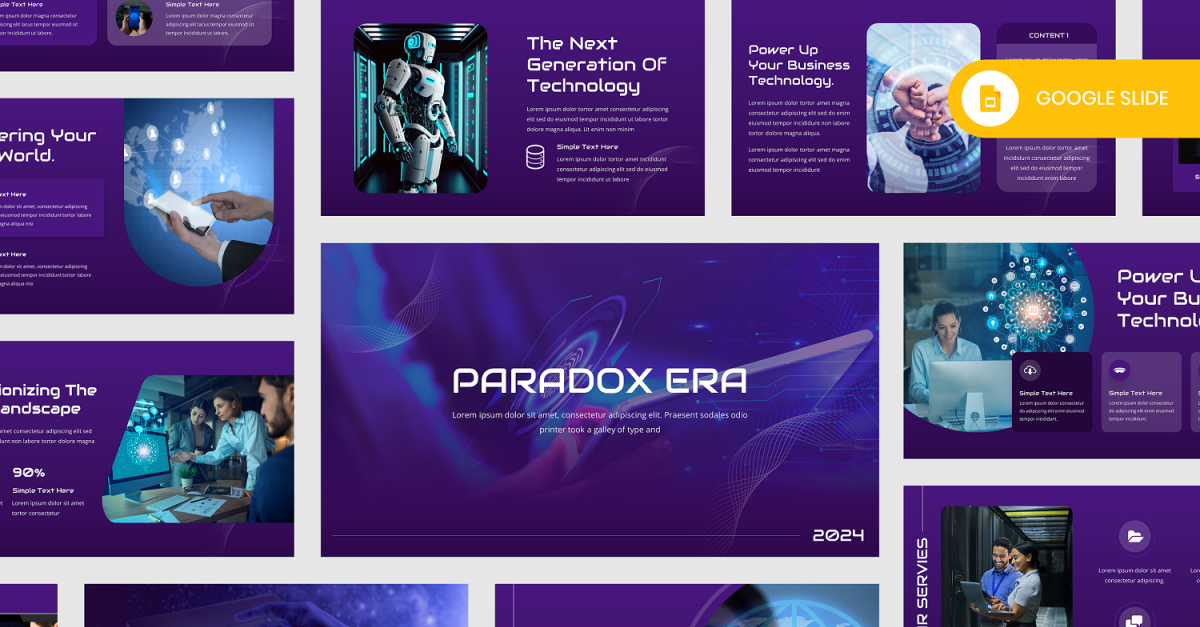 Paradox Era - Technology Google Slide Template